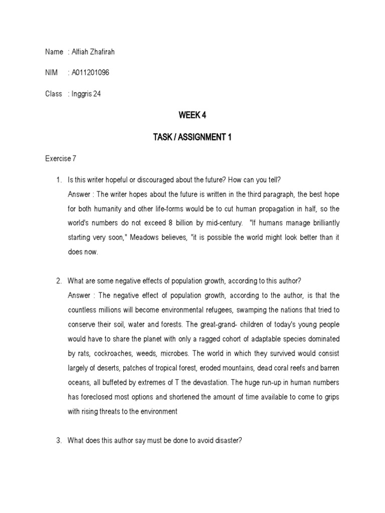 Week 4 Task Assignment 1 Pdf