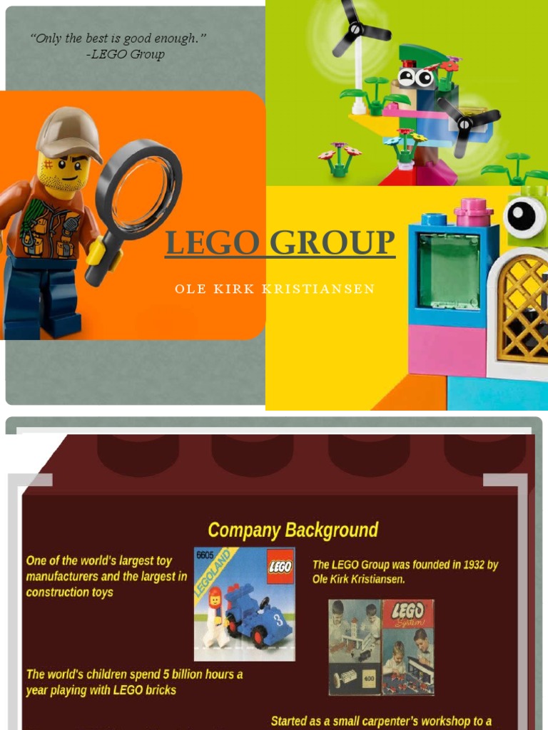 Lego Group: "Only The Best Is Good Enough." - LEGO Group | PDF ...