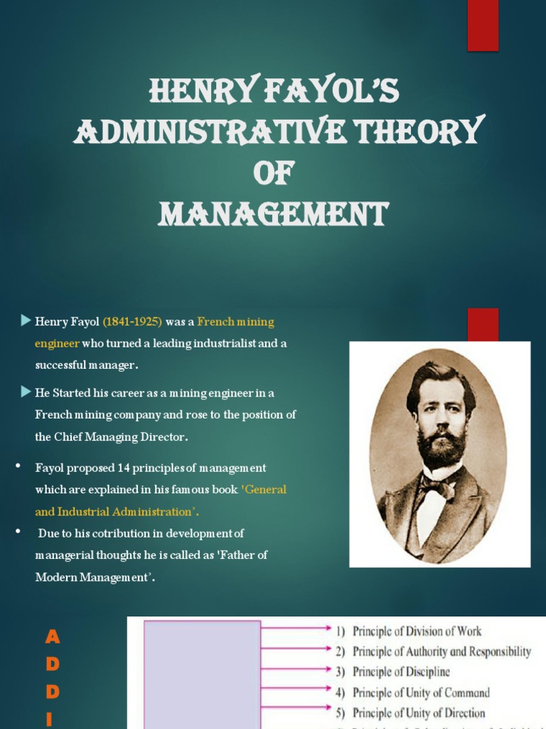 Henry Fayols 14 Principles | PDF | Economies | Employment