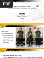 Arnis (Basic Footworks and Classical Strikes) | PDF