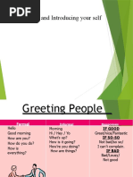 Greetings and Farewells | PDF