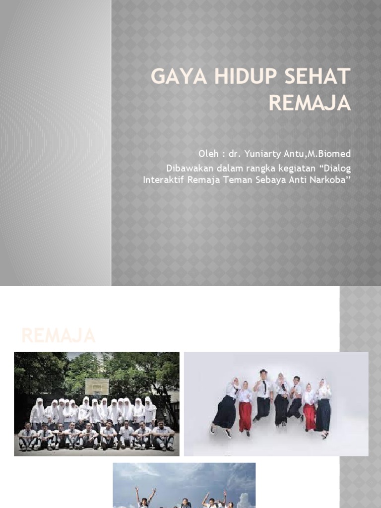 Gaya Hidup Sehat Remaja | PDF | Gaya Hidup