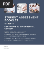 SITXWHS007 Student Assessment Task 2 | PDF | Occupational Safety And ...