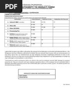 ATD Form | PDF | Payments | Personal Finance