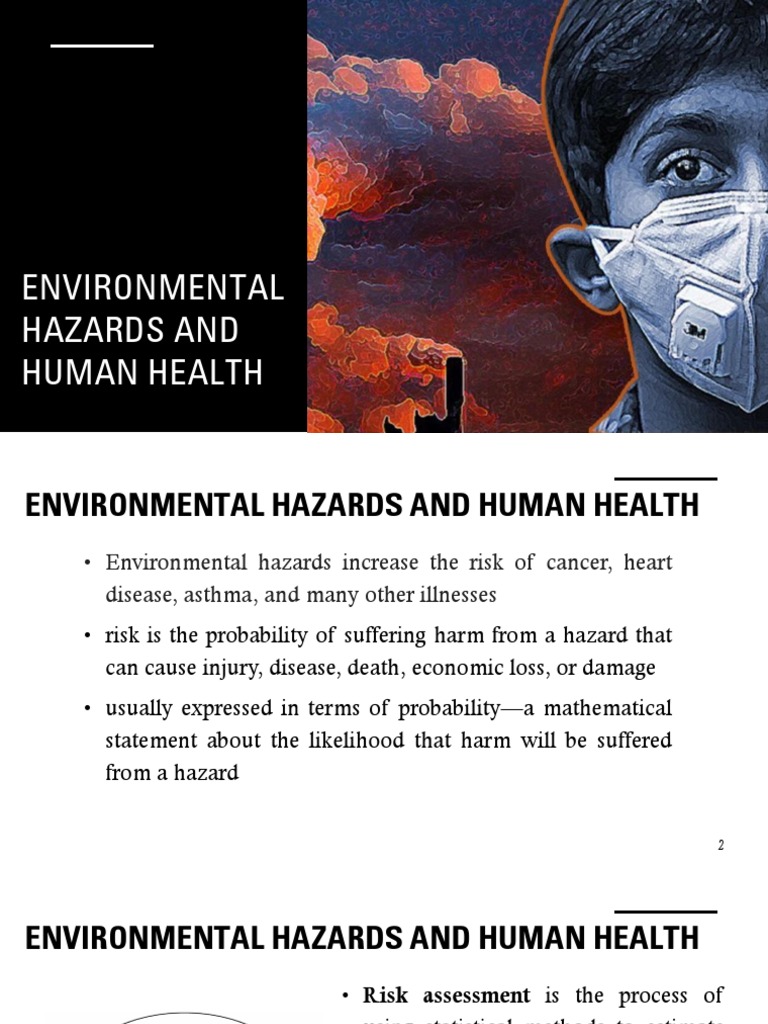 Environmental Hazard and Human Health | PDF | Hazards | Infection
