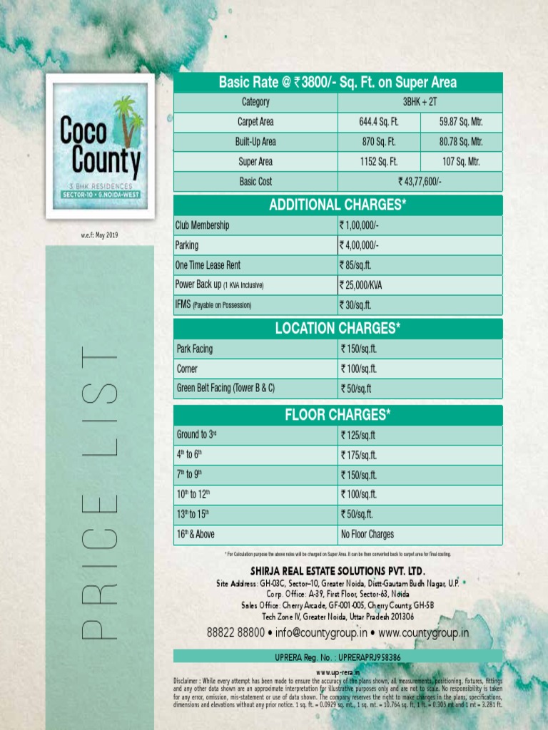 Coco County Price List | PDF | Interest | Economies