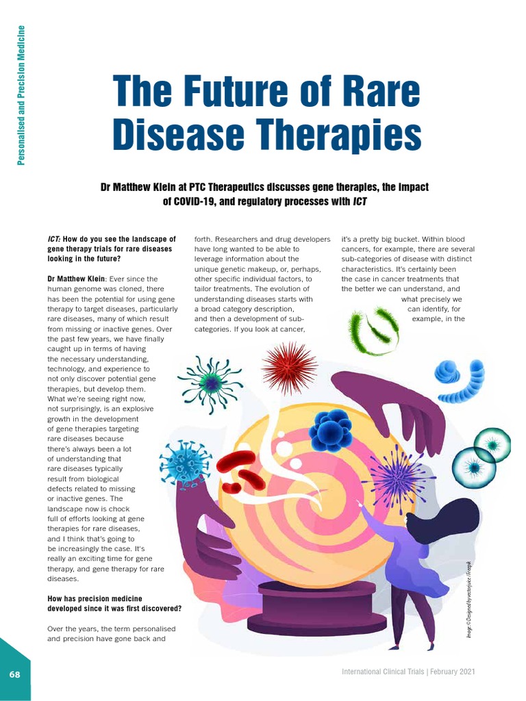 The Future of Rare Disease Therapies International Clinical Trials ...