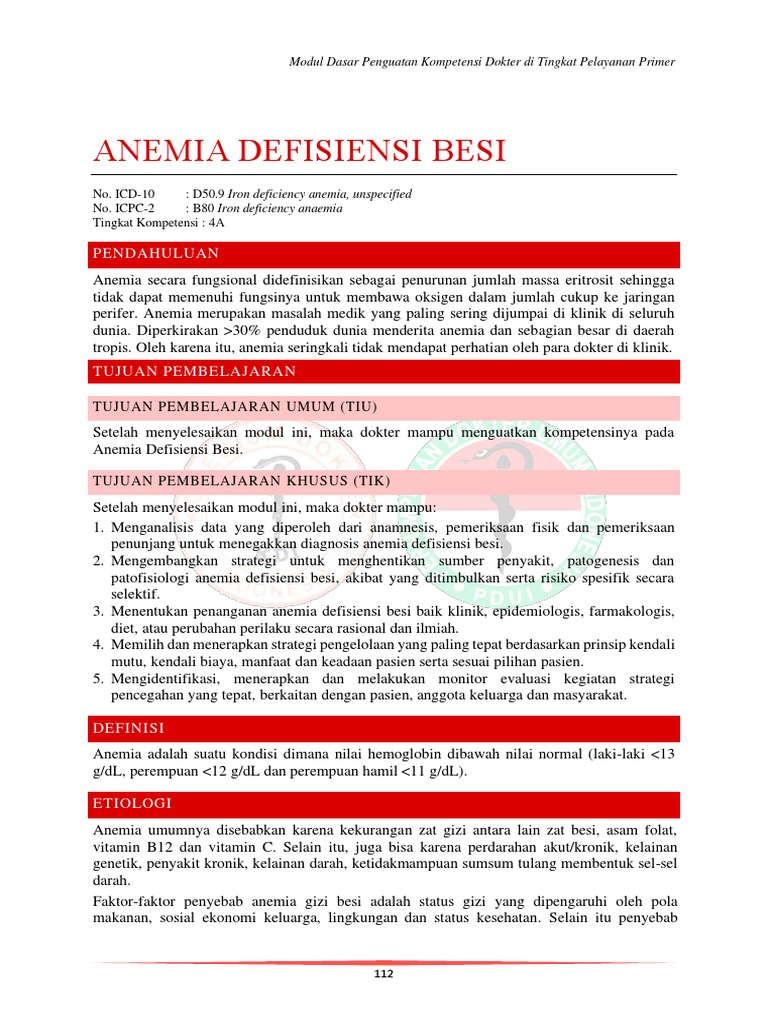 ANEMIA | PDF