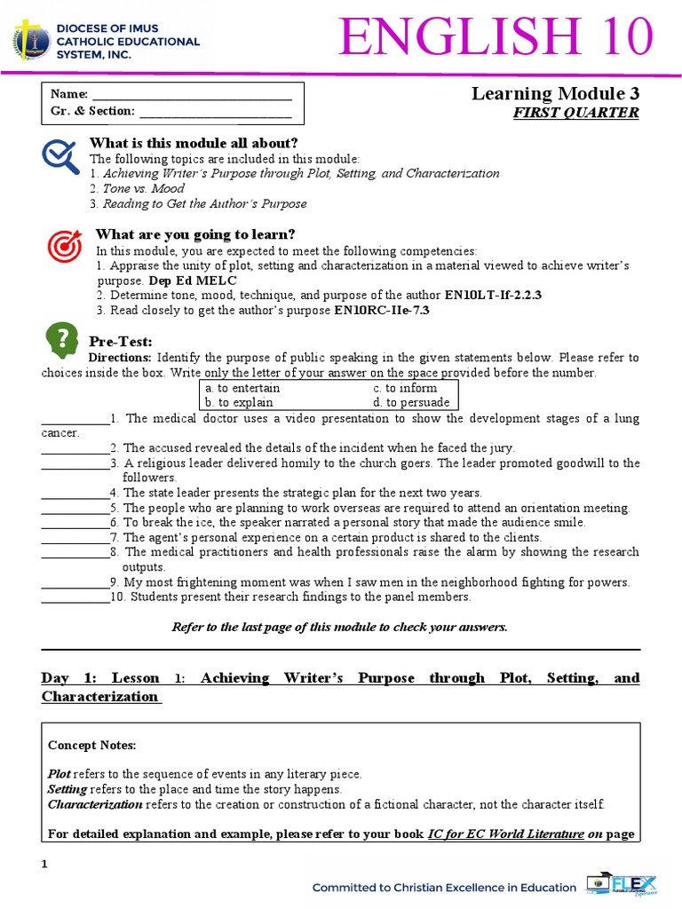 Learning Module 3 What Is This Module All About Download Free Pdf