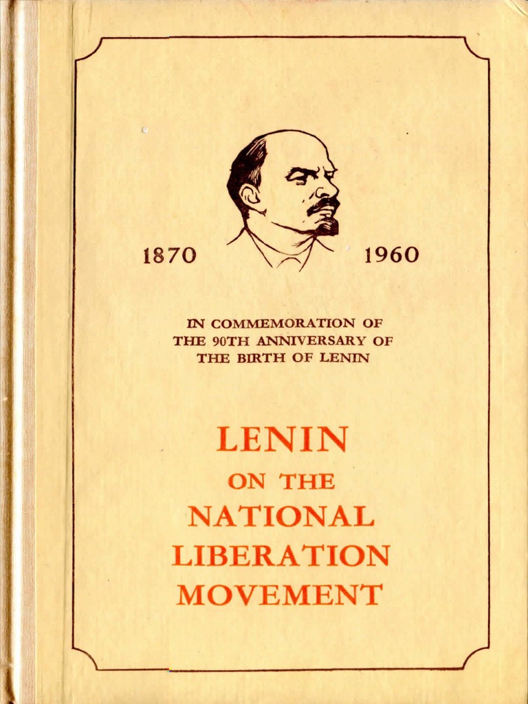 Lenin: National Liberation Movement | PDF | Communism | Imperialism