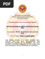 Generalist Intervention Model (GIM) | PDF | Social Work | Evaluation