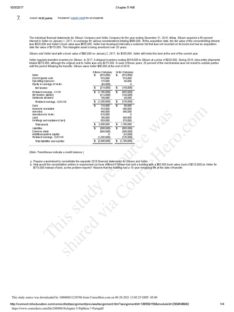 This Study Resource Was: Adjust Credit | PDF | Debits And Credits ...