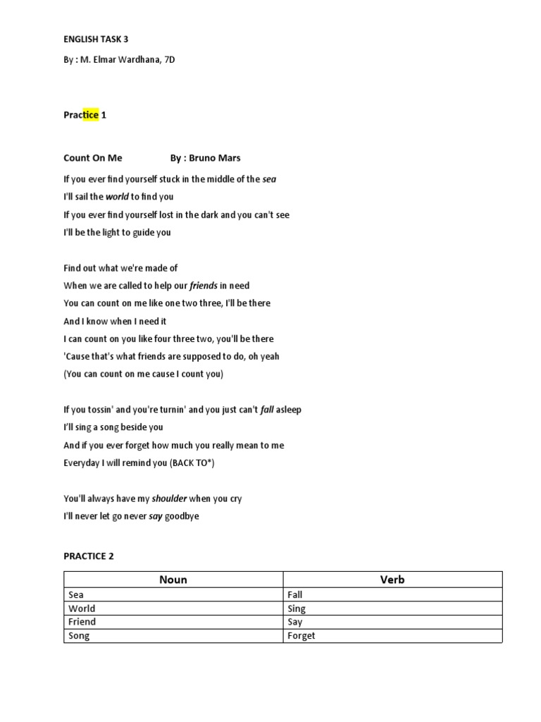 English Task 3 | PDF