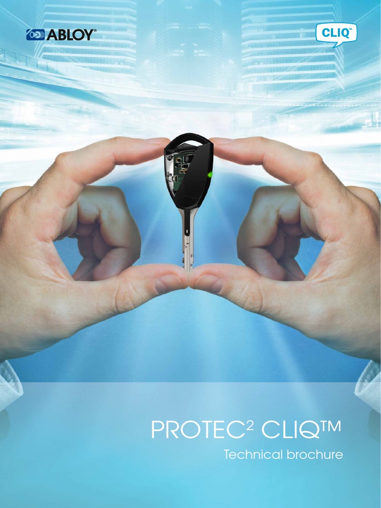 PROTEC2 CLIQ Technical Brochure-New | PDF | Access Control | Smartphone
