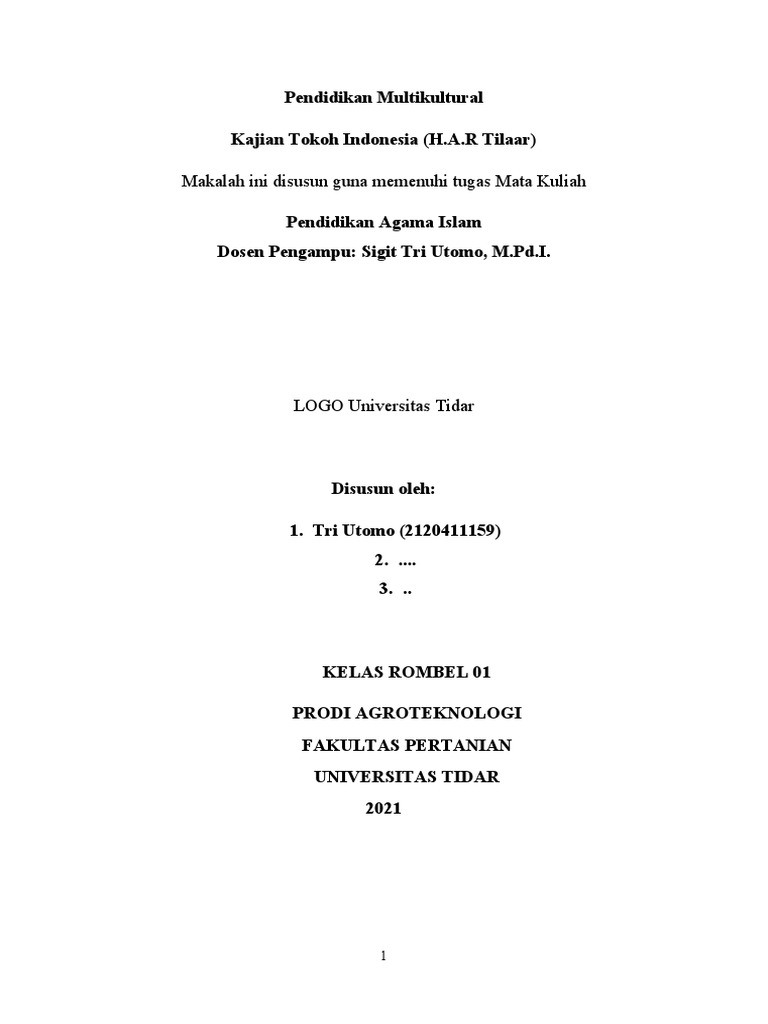 Contoh Makalah | PDF