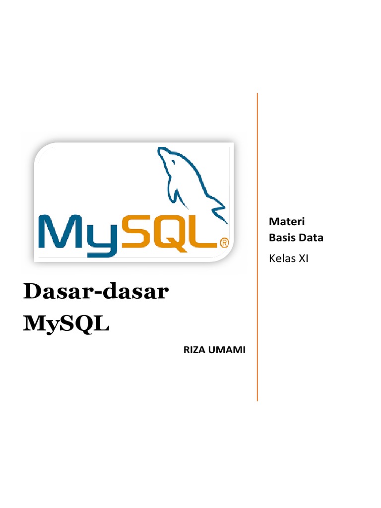 Pengenalan MySQL Kelas XI | PDF