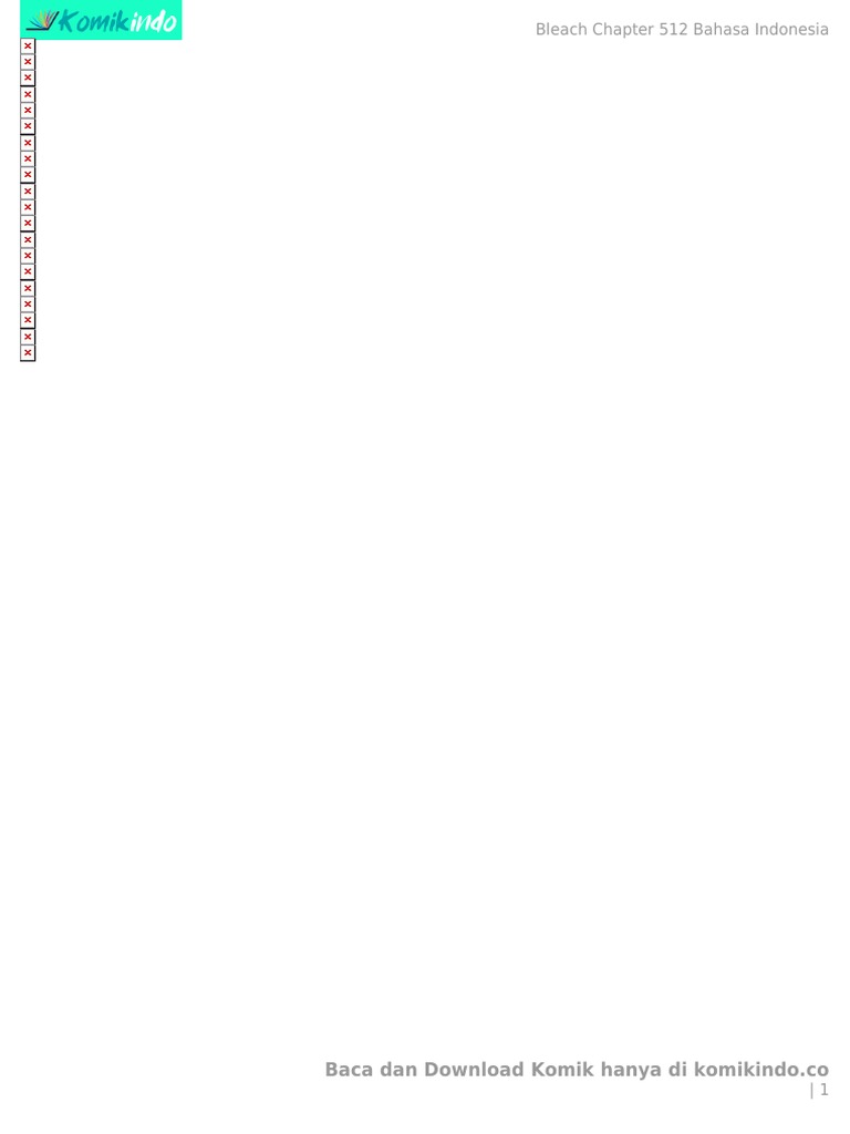 Bleach Chapter 512 Bahasa Indonesia | PDF