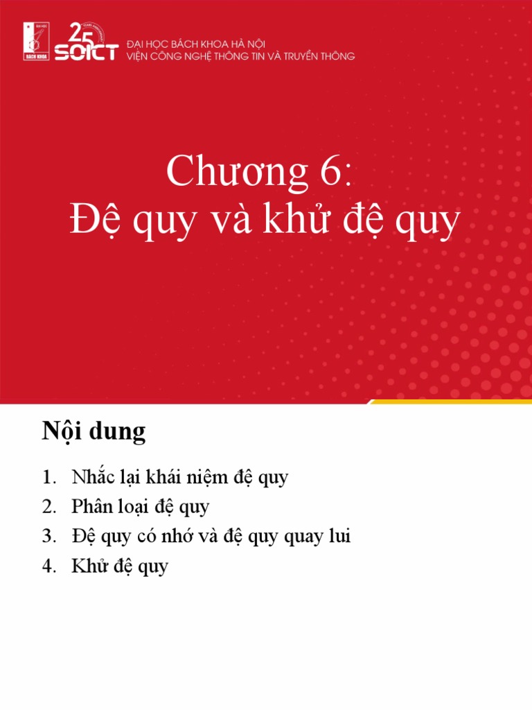 Lec6. de Quy | PDF