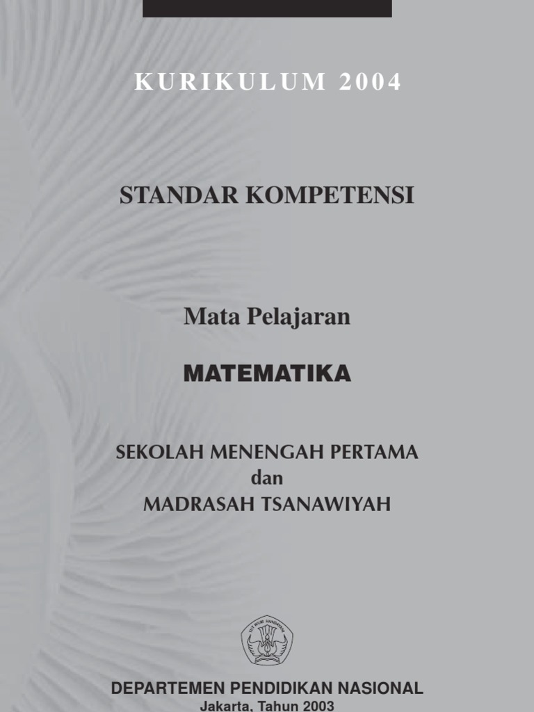 MTK SMP (Sistem KBK) | PDF | Komputer