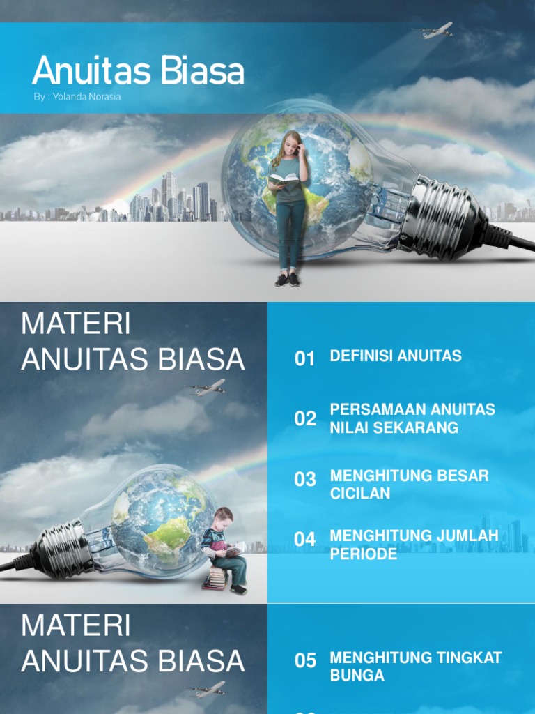 Pengantar Anuitas Biasa dan Perhitungan | PDF
