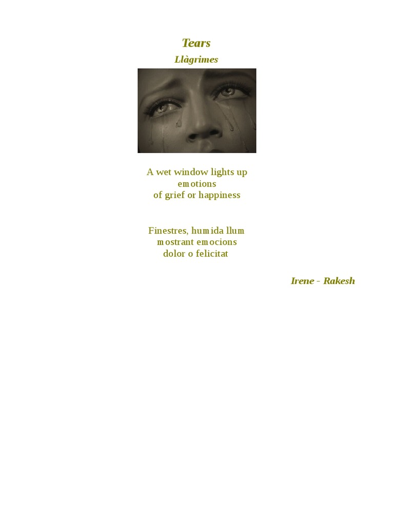 Tears | PDF