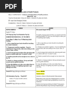 Lesson Plan Pe 6 | PDF | Physical Education | Rubric (Academic)