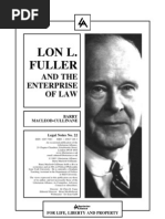Fuller's Eight Principles of Law | PDF | Jurisprudence | Morality