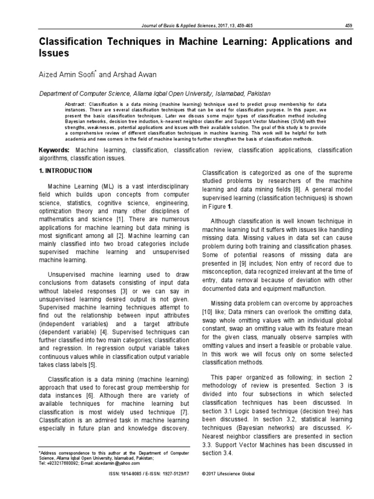 Methodology Mate Nu Paper | Download Free PDF | Machine Learning ...