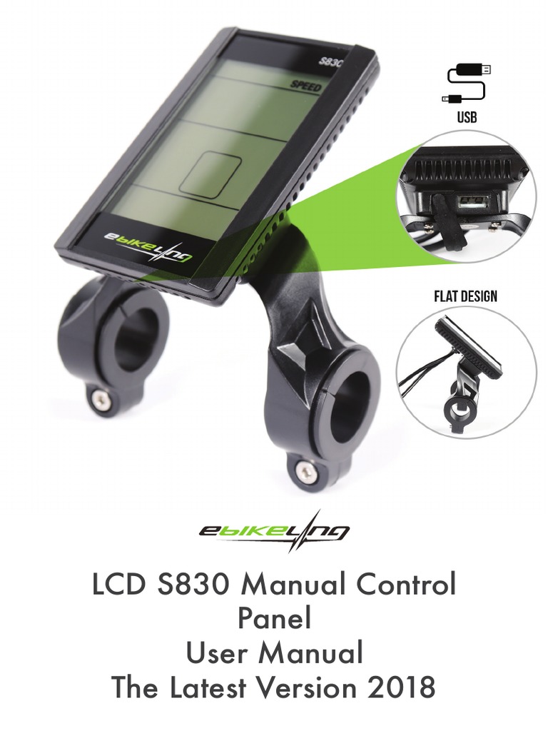 LCD S830 Manual Control Panel User Manual The Latest Version 2018 | PDF ...