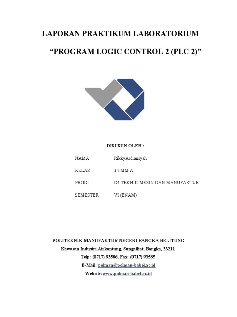 Laporan PLC 2 | PDF