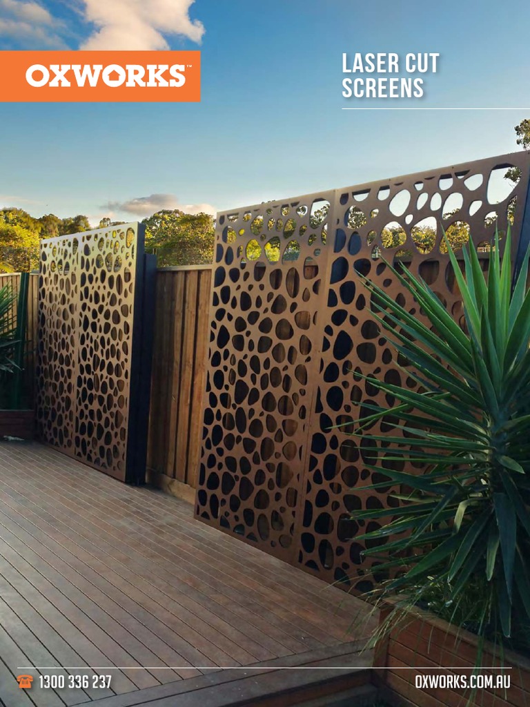 Laser Cut Screens Brochure FINAL | PDF | Rust | Materials