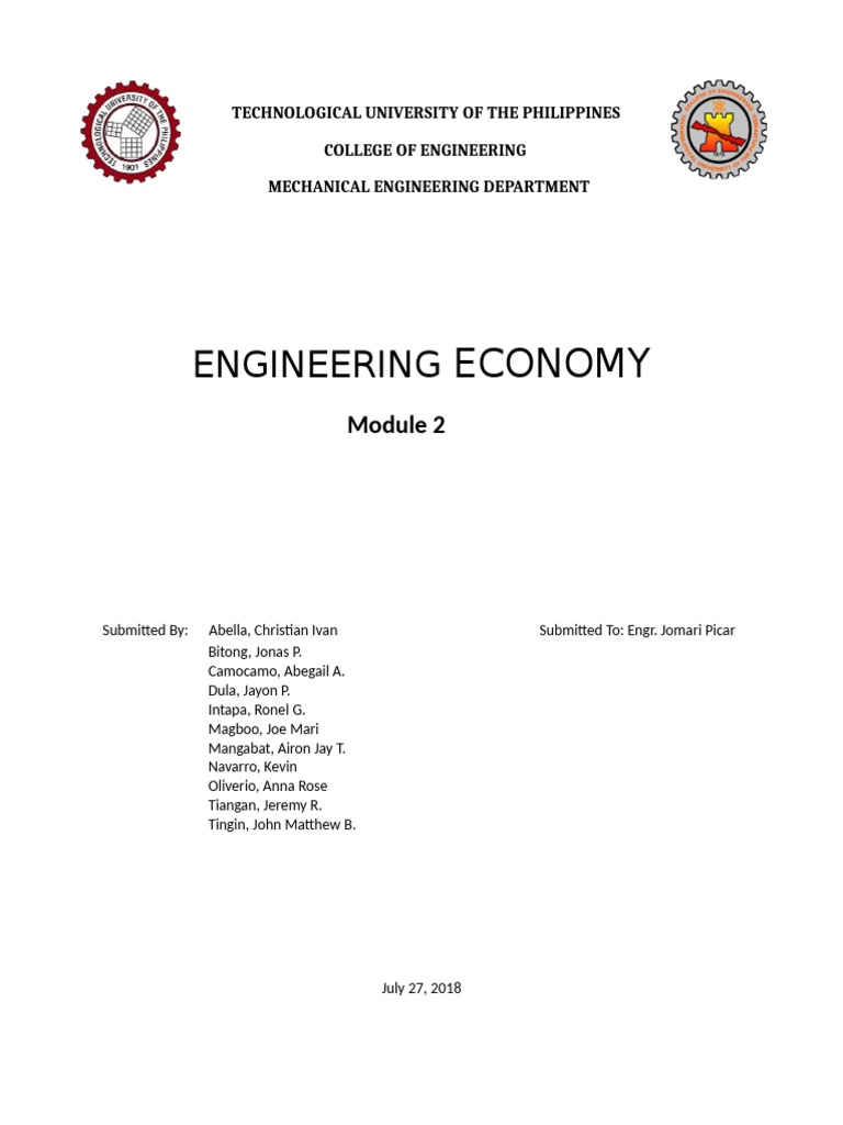 Module 2 | PDF | Interest | Present Value