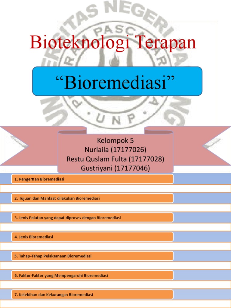 Bioremediasi: Proses Pengendalian Pencemaran Lingkungan Melalui ...