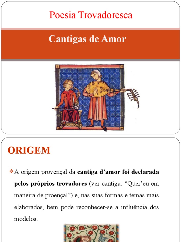 Módulo 1 Cantigas De Amor Pdf