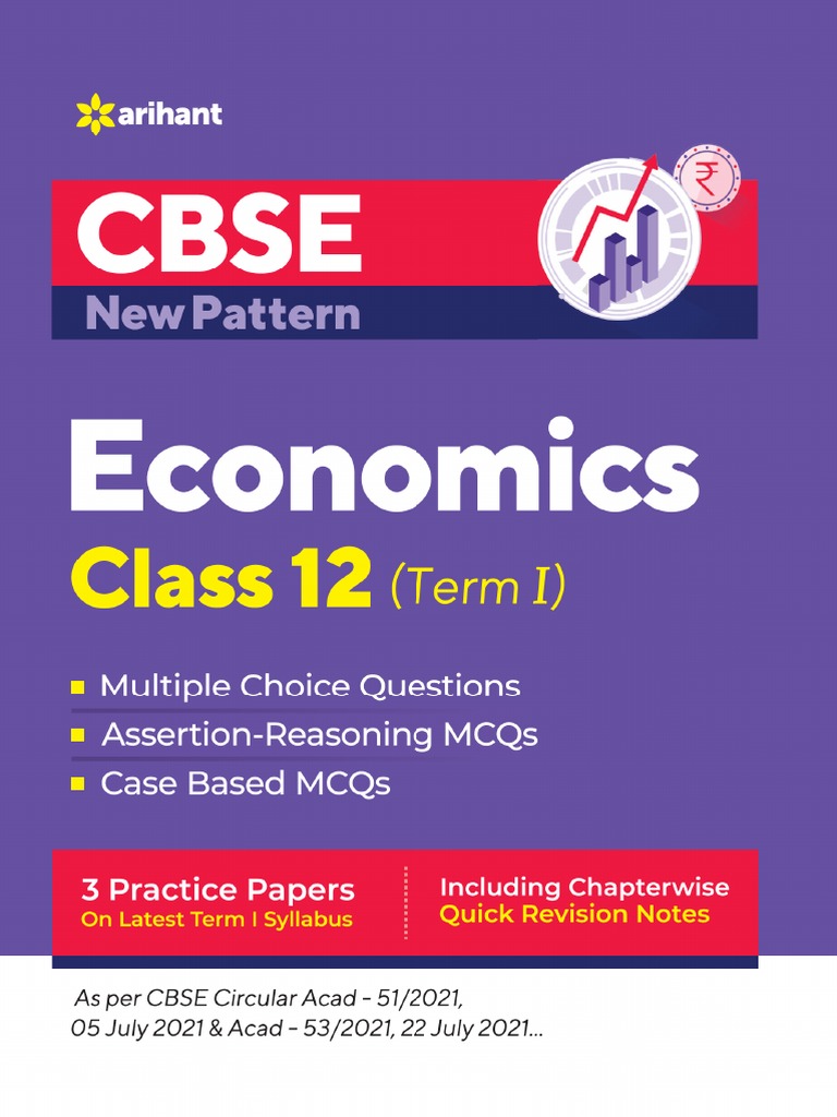 Arihant Economics Class 12 Term 1 - WWW - jeebOOKS.in | PDF