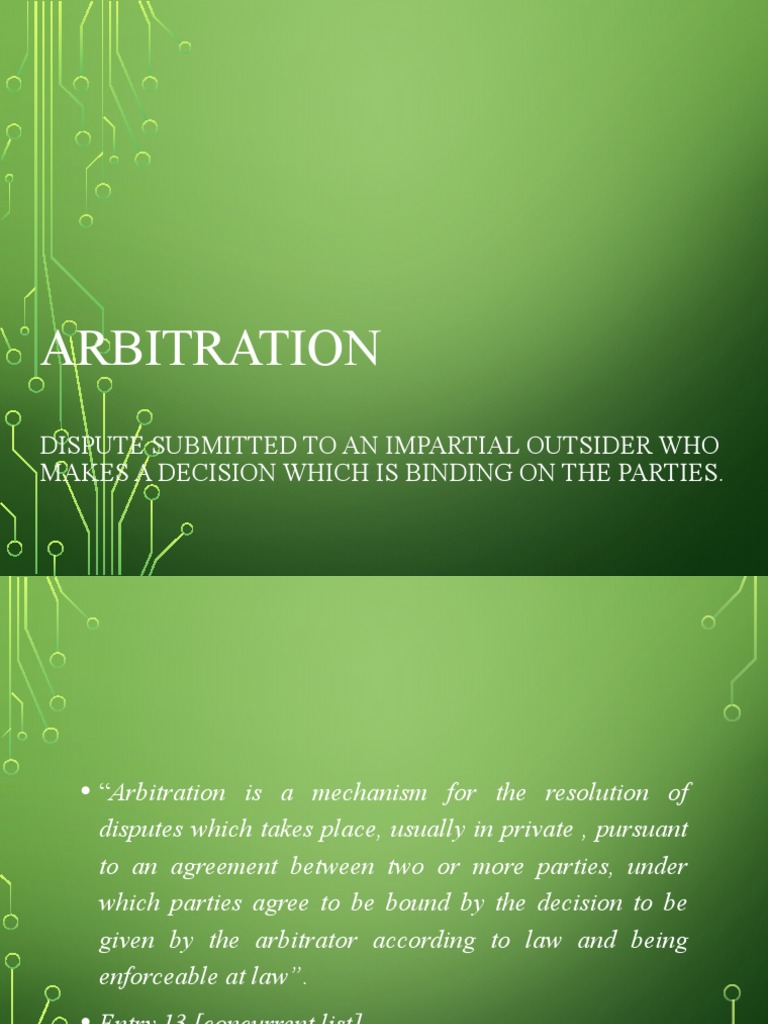 Advantages of International Arbitration | PDF | Arbitration | Treaty