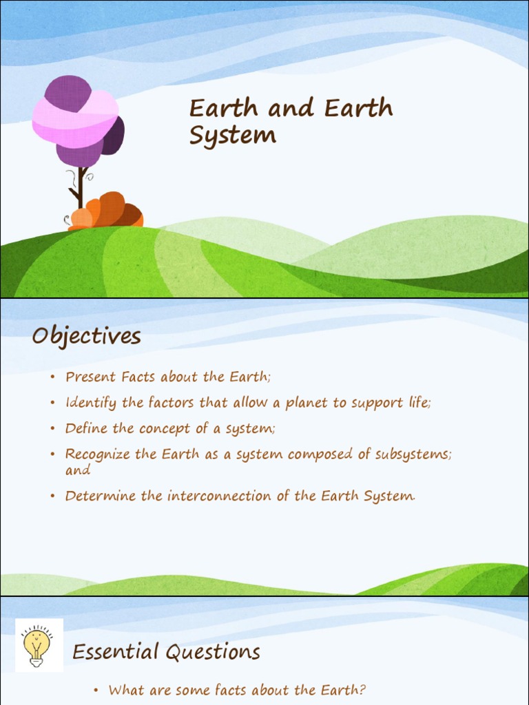 SHS Earth System | PDF | Earth | Planets