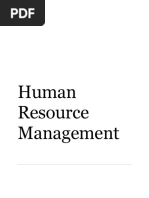 Godrej HR Policy (Nishchal Doshi) | PDF | Human Resource Management | Human Resources