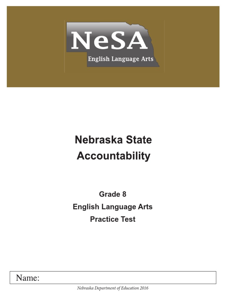 ELA Grade 8 Practice Test | PDF | Mining | Gold