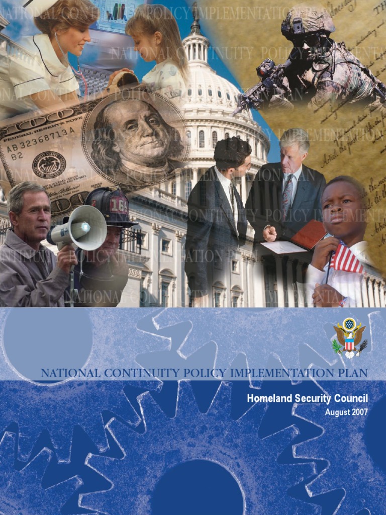 National Continuity Policy Implementation Plan: Homeland Security ...