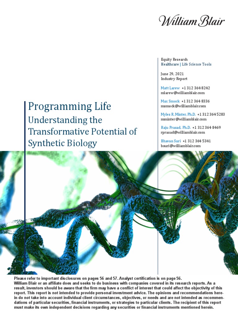 Programming Life: Understanding The Transformative Potential of ...