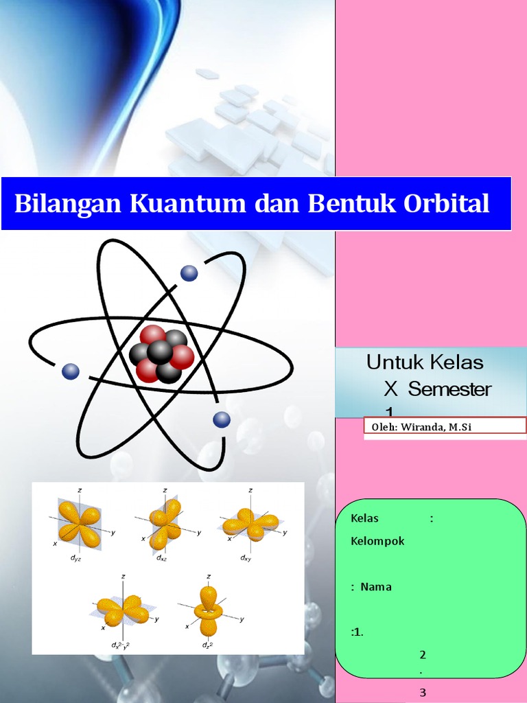 Bilangan Kuantum dan Orbital Elektron | PDF | Metode & Bahan Ajar | Sains & Matematika
