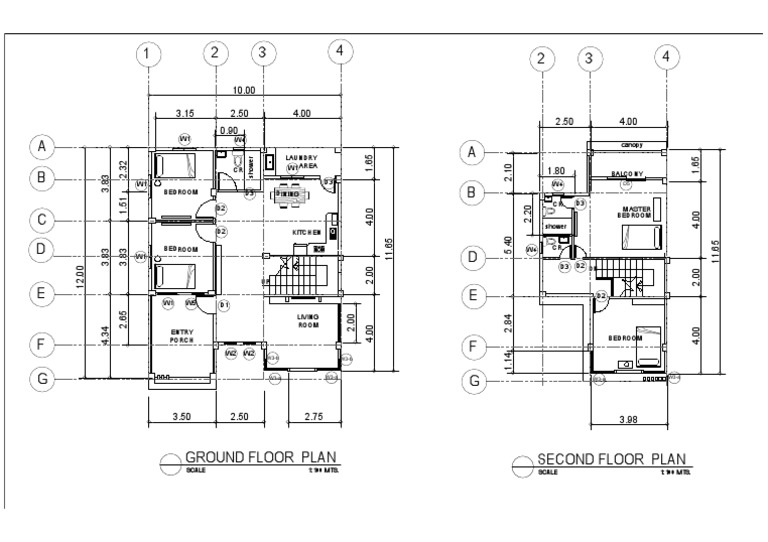 Revised Floor Plan | Download Free PDF | Residential Buildings | Houses