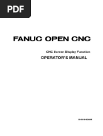 Fanuc Screen Display Manual | PDF | Computer Keyboard | Menu (Computing)