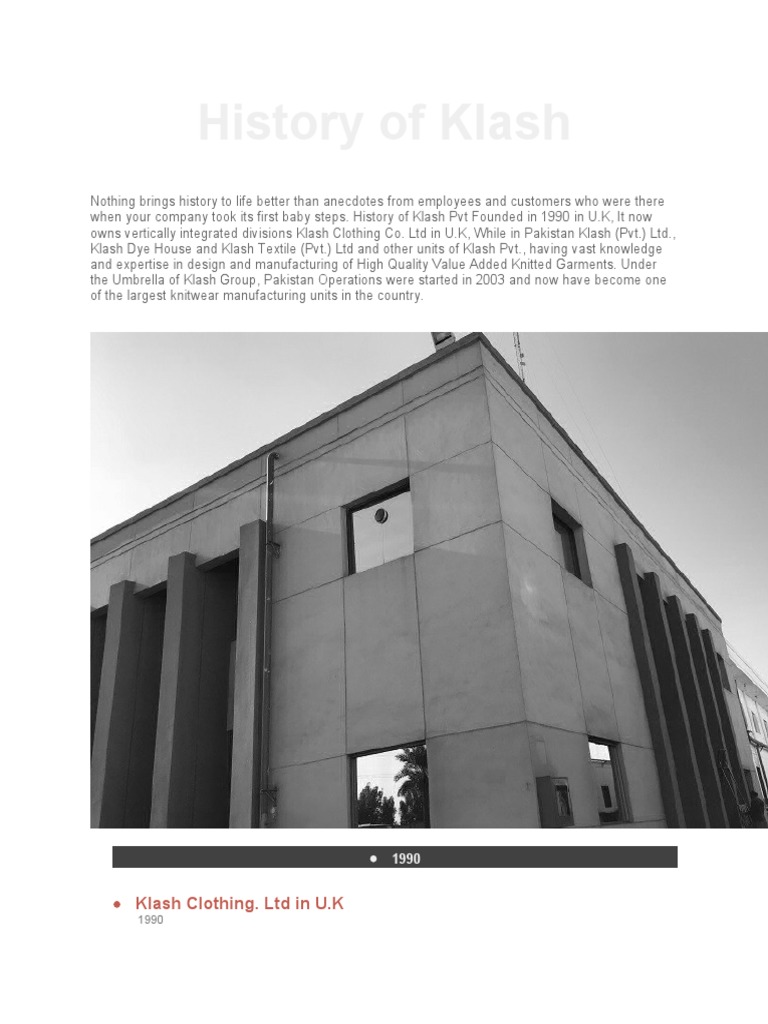 History of Klash | PDF