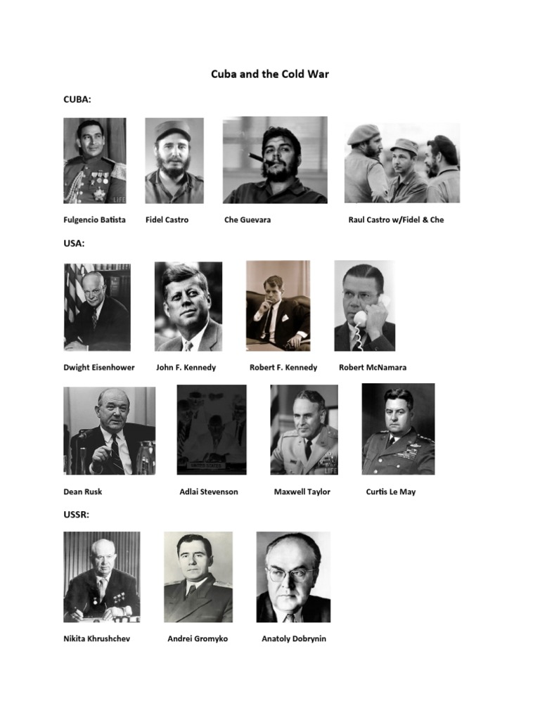 Cuba and The Cold War | PDF | Cuban Missile Crisis | Fulgencio Batista