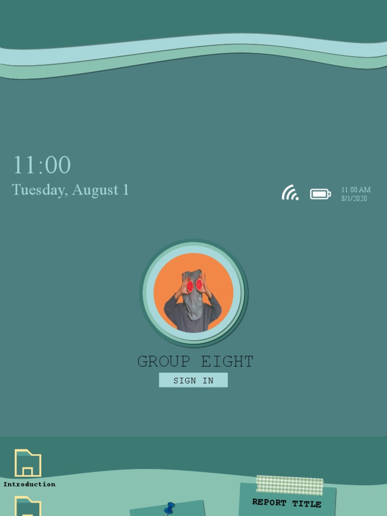 Desktop Computer Themed PPT Template - GEMO EDITS | PDF | Computing ...