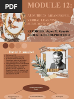 Educators' Guide to Ausubel's Theory | PDF | Learning | Learning Theory ...