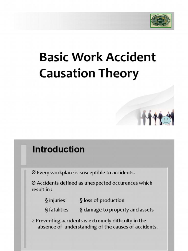 Basic Work Accident Causation Theory | PDF | Personal Protective ...