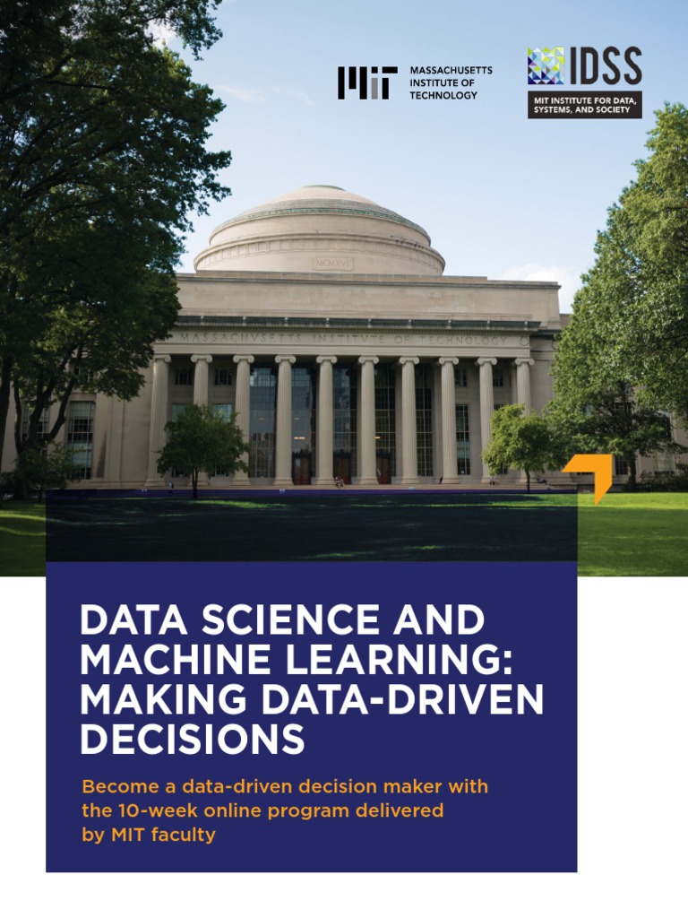 Mit Data Science Machine Learning Program Brochure | PDF | Data Science ...